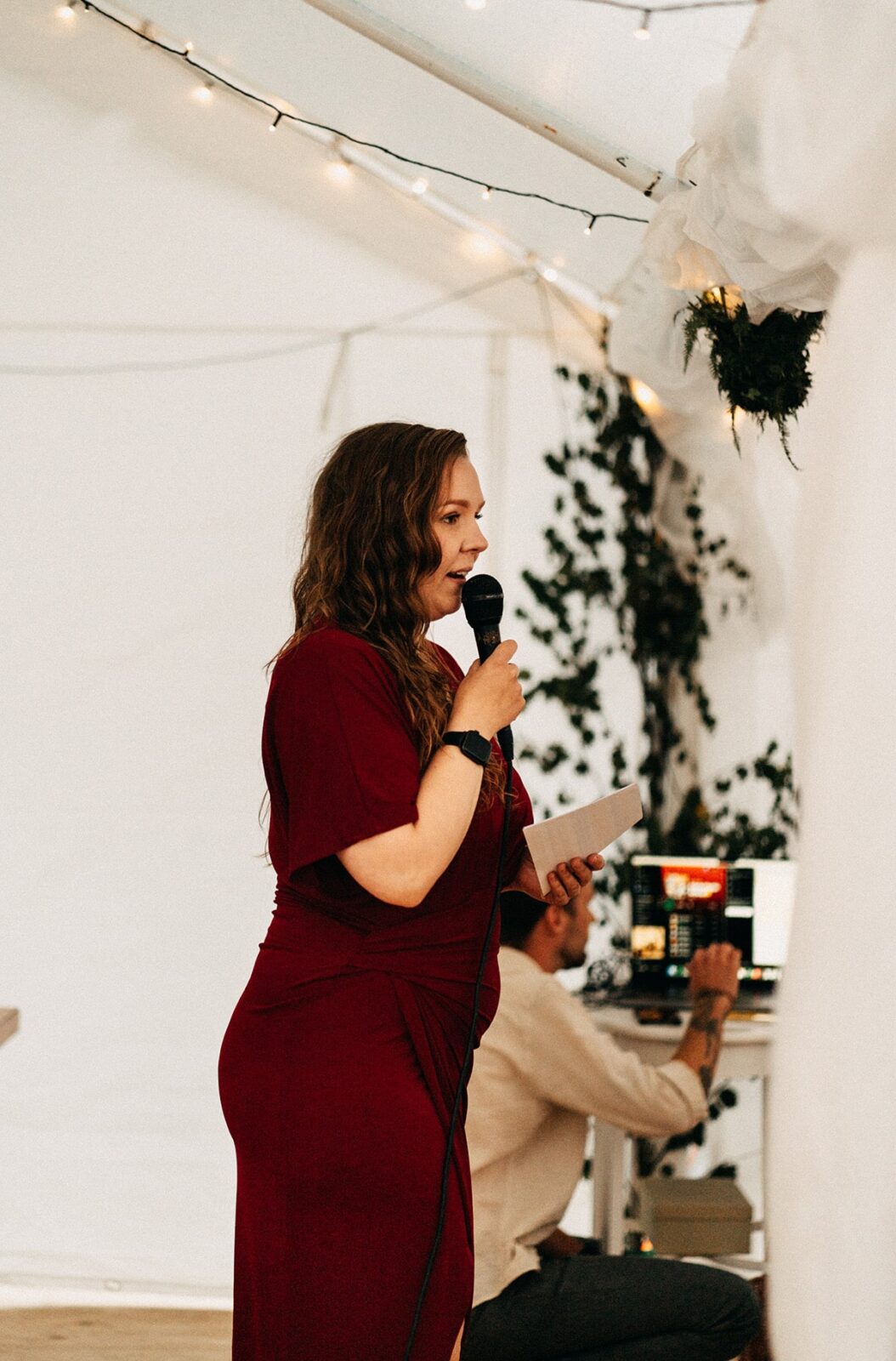 Toastmaster på bröllop